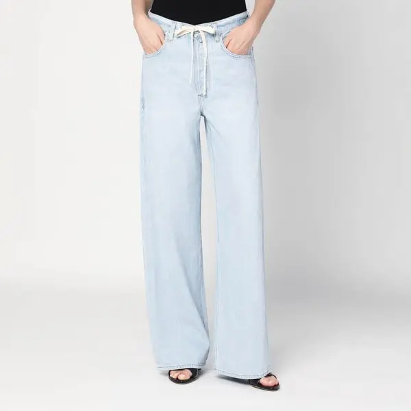 Citizens Of Humanity Wide-leg Jeans With Drawstring Waist