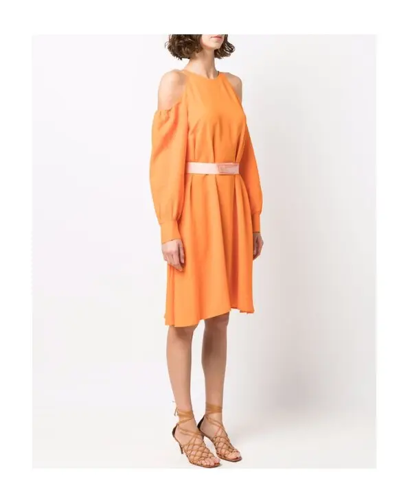Stella McCartney Off-the-shoulder Midi Dress