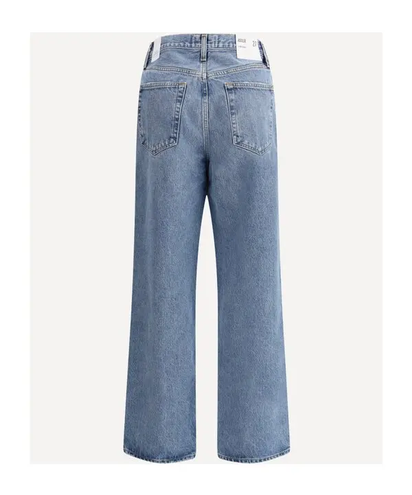 AGOLDE Five-pocket Denim Trousers