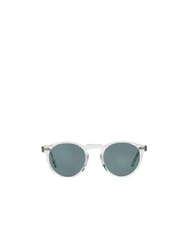 Oliver Spencer Round Sunglasses - Green
