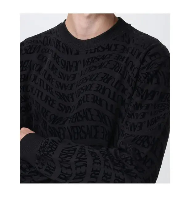Versace Logo Print Sweatshirt