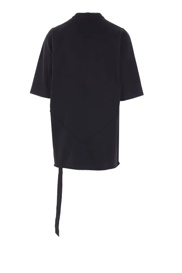 Rick Owens Round Neck Short Sleeve T-shirt