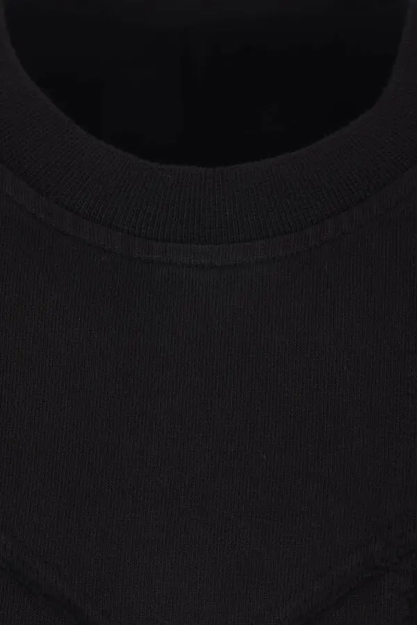 Rick Owens Round Neck Short Sleeve T-shirt