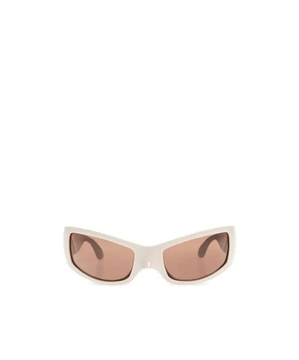 Balenciaga Rectangular Cat Eye Sunglasses - Cream
