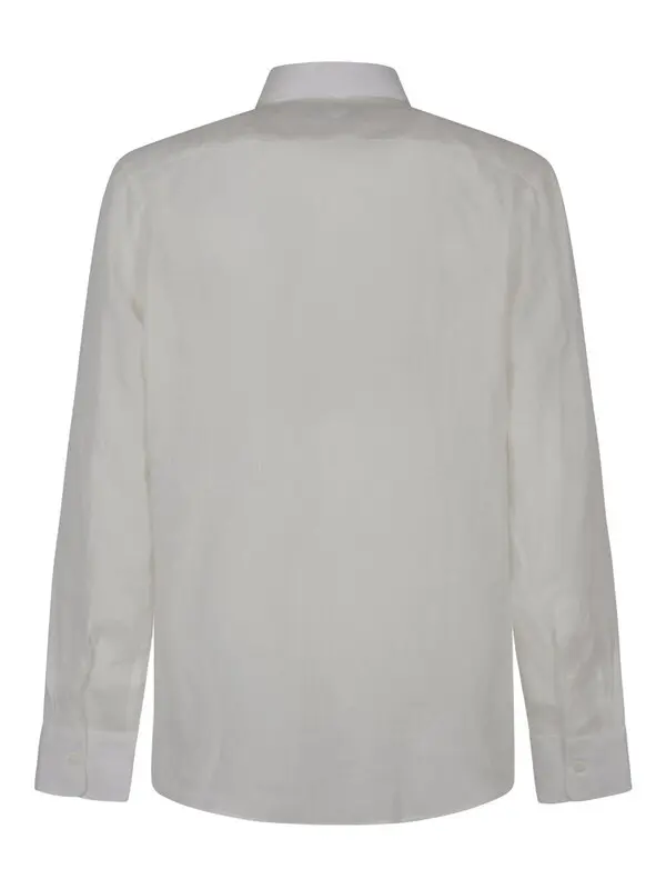 Canali Classic Long-sleeve Shirt - White