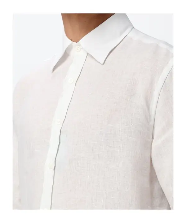 Canali Classic Long-sleeve Shirt - White