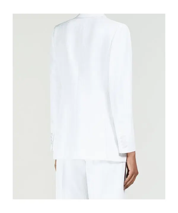 Max Mara Single-breasted Textured Blazer
