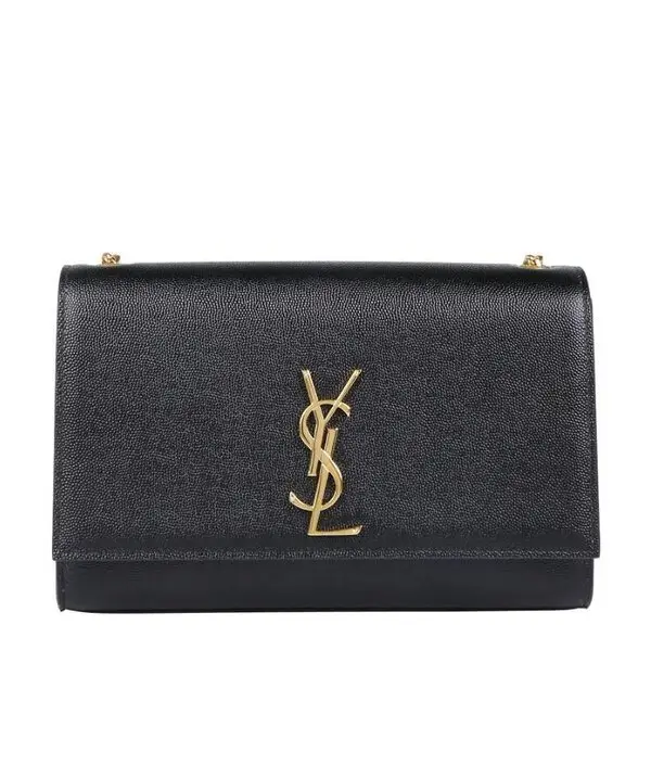 Saint Laurent Kate Medium Shoulder Bag - Black