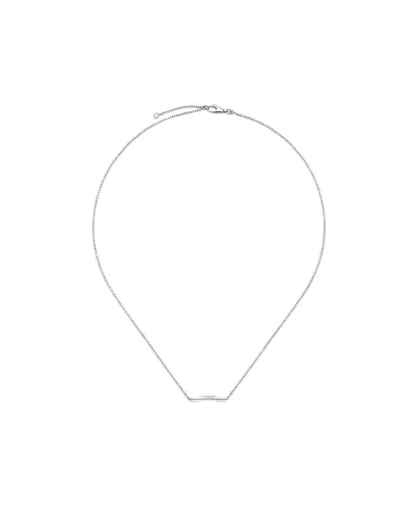 Gucci Link To Love Diamond 18k Necklace - White