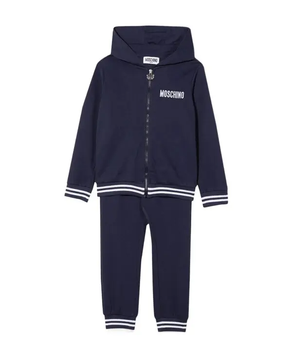 Moschino Teddy Bear Motif Two-piece Tracksuit - Black