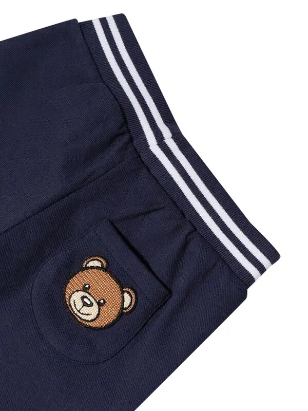Moschino Teddy Bear Motif Two-piece Tracksuit - Black