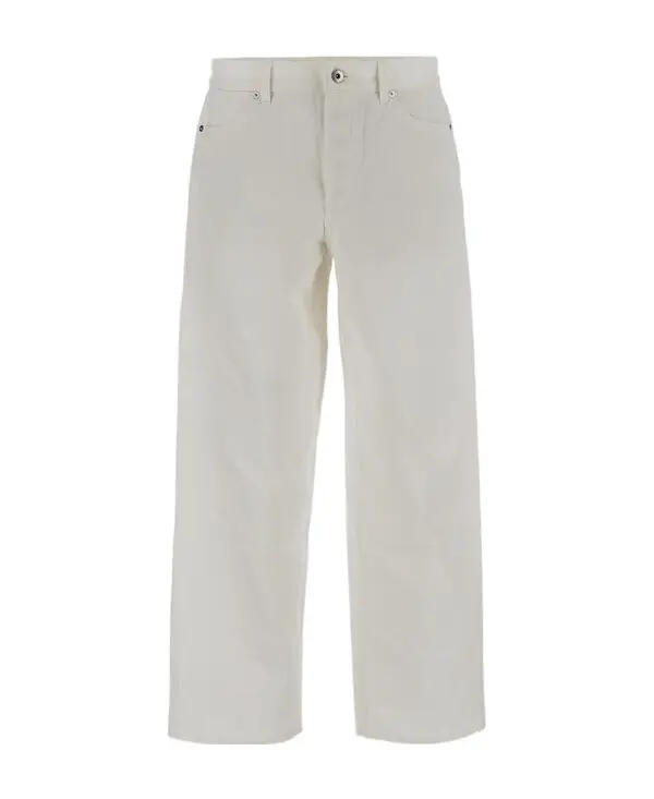 JIL SANDER Straight-leg Cotton Trousers