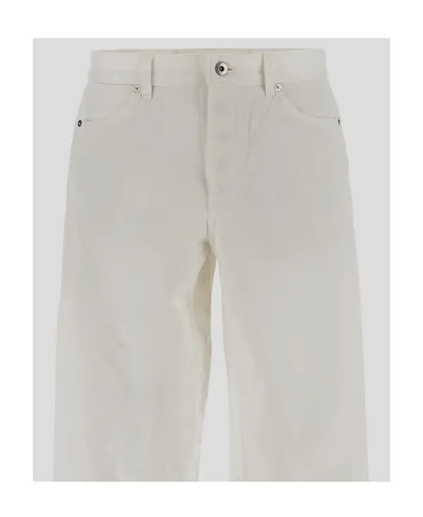 JIL SANDER Straight-leg Cotton Trousers