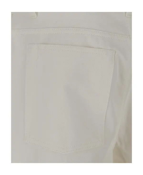 JIL SANDER Straight-leg Cotton Trousers