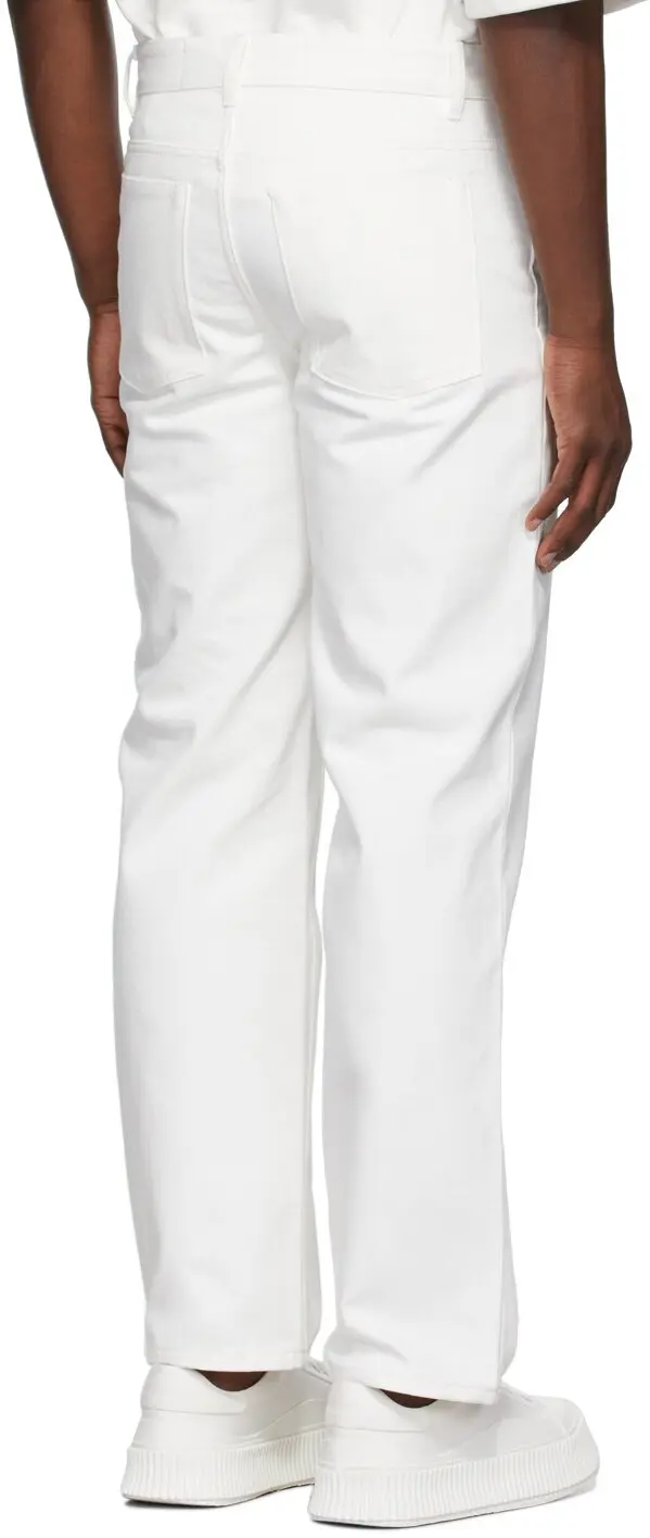 JIL SANDER Straight-leg Cotton Trousers