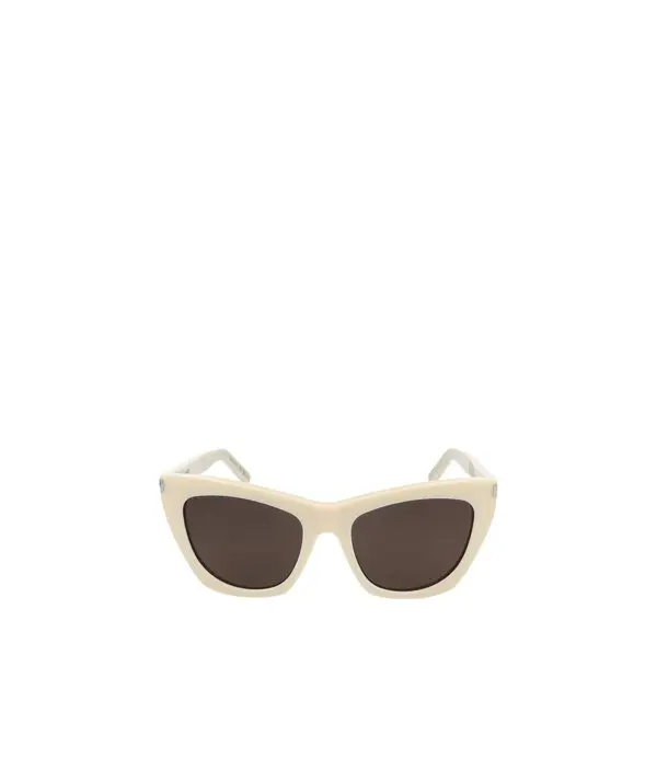 Saint Laurent Kate Cat Eye Frame Sunglasses - Brown