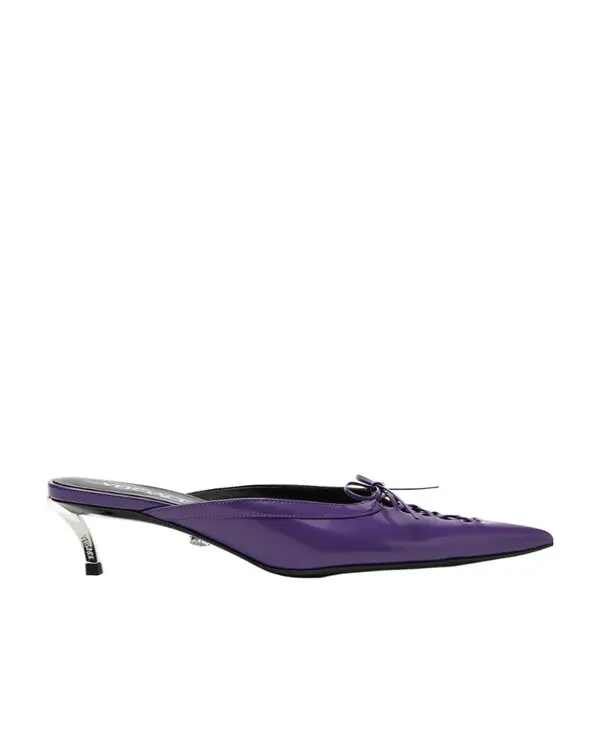 Versace 50mm Pointed Toe Mules
