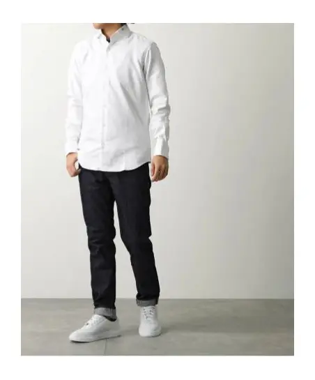 Hugo Boss Long-sleeved Shirt - White