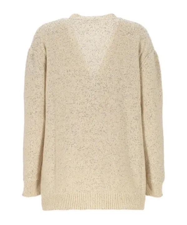 Fabiana Filippi Sequined Knit Cardigan