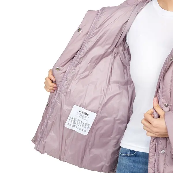 Max Mara Long Sleeve Down Coat - Nude