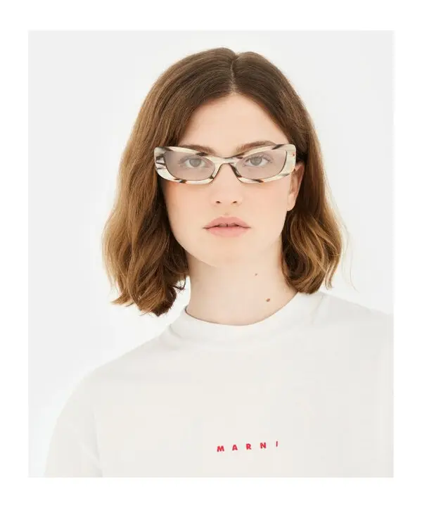 Marni Geometric Eyeglasses