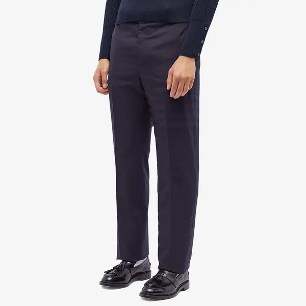 Thom Browne Four-bar Stripe Trousers - Black