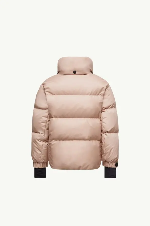 Moncler Uluguru Down Ski Jacket With Hood - Pink