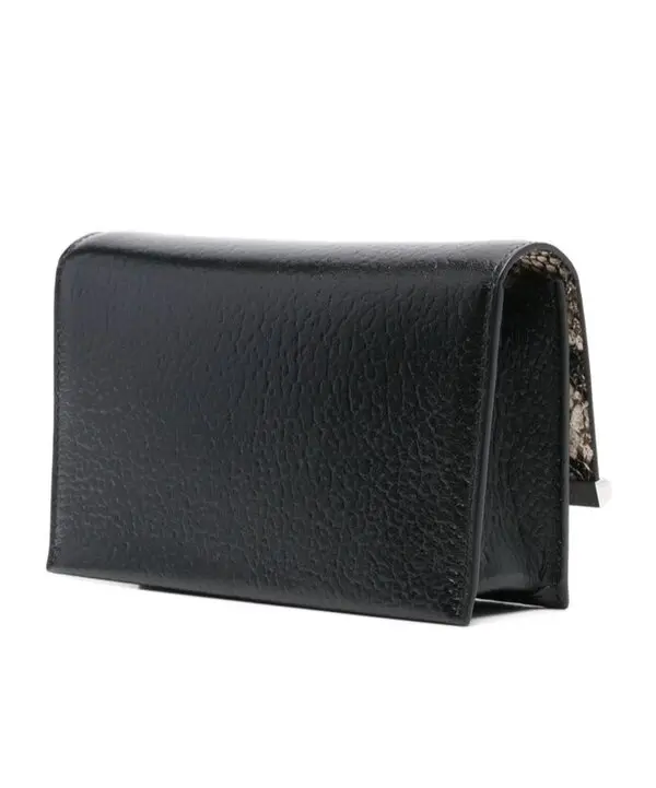 Alexander McQueen T-bar Chain-linked Clutch Bag