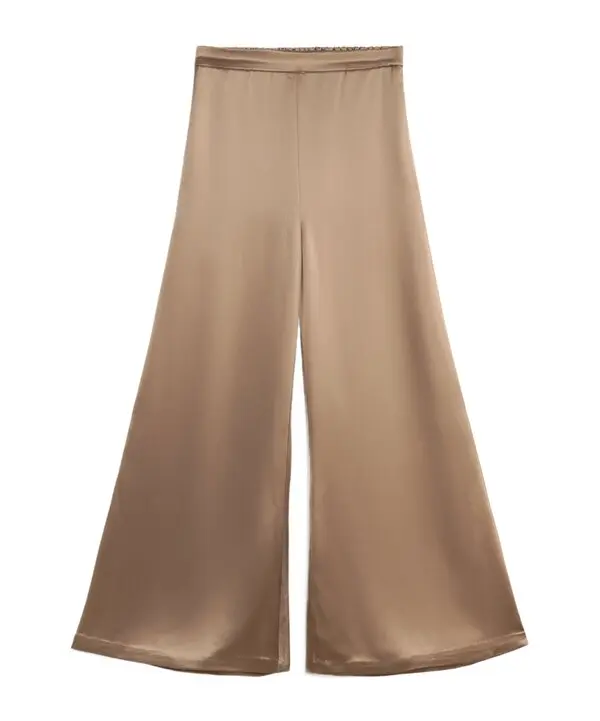 BY MALENE BIRGER Wide Leg Flared Trousers