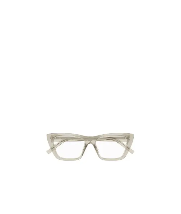 Saint Laurent Rectangular Eyeglasses - Nude