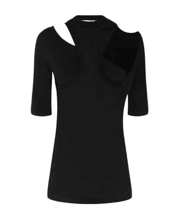 Sportmax Hollowed Out T-shirt - No