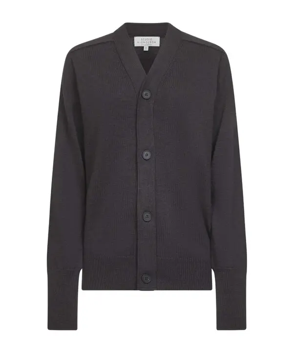 Studio Nicholson V-neck Knitted Cardigan