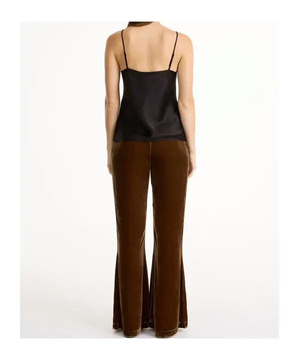 BY MALENE BIRGER Flared Velvet Trousers