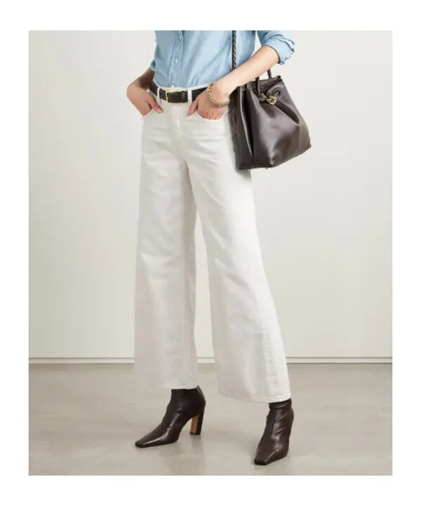 NILI LOTAN Marlene Jeans - Cream