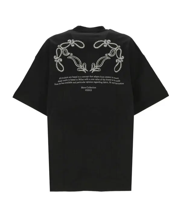 Off-White Logo Printed Crewneck T-shirt