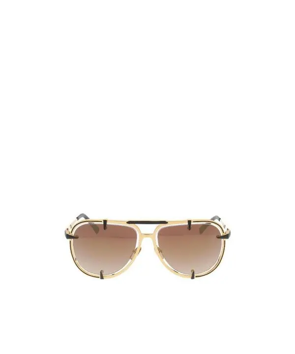 FRENCY  MERCURY Frency Mercury Cheetah Pilot Frame Sunglasses