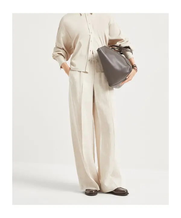 Brunello Cucinelli Loose Fit Track Trousers