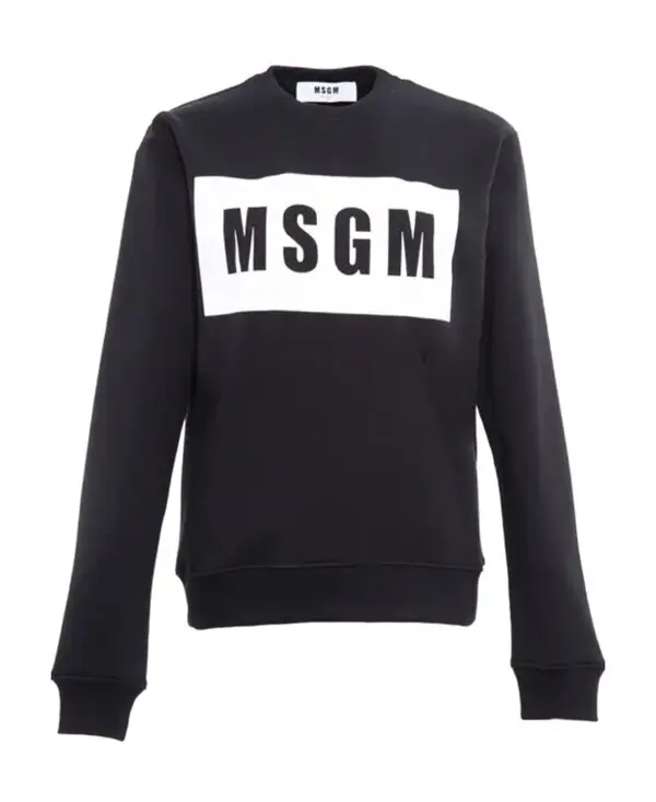 MSGM Logo Sweatshirt - Black