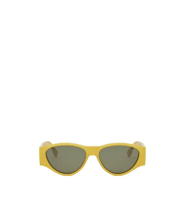 Fendi Cat Eye Frame Sunglasses - Yellow