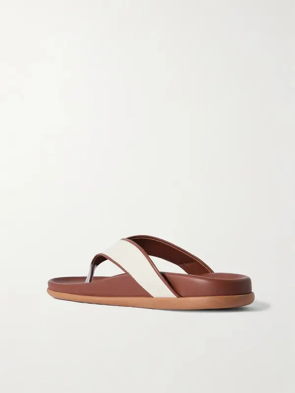 ANCIENT GREEK SANDALS Round-toe Flip-flops