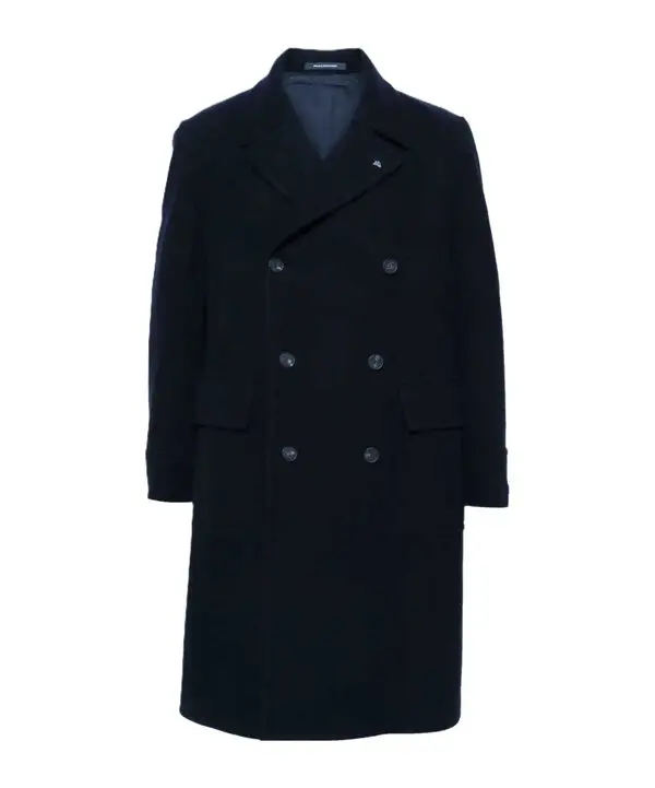 Tagliatore Double-breasted Coat - Black