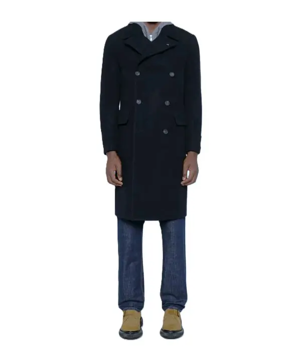 Tagliatore Double-breasted Coat - Black