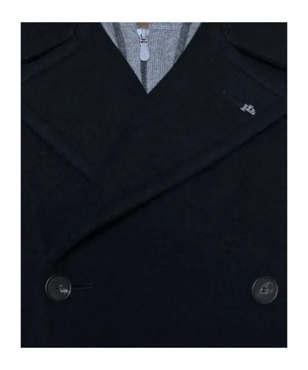 Tagliatore Double-breasted Coat - Black