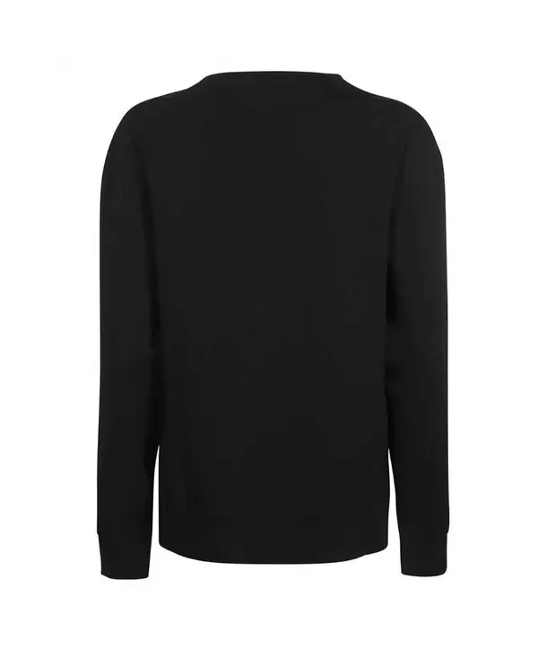 EA7 Logo Sequin Sweatshirt - Black