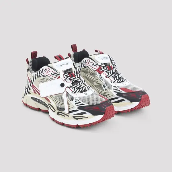 Off-White Be Right Back" Lace-up Sneakers - White