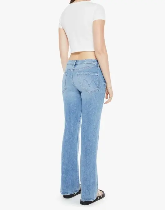 MOTHER The Bookie Sneak Jeans