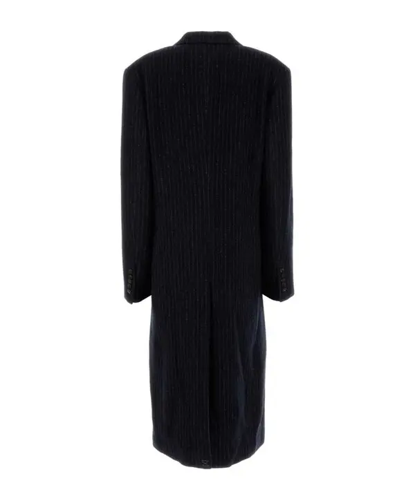 Dries Van Noten Striped Long Coat