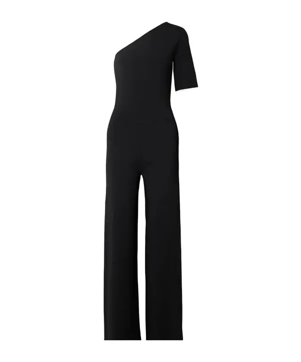 Stella McCartney One-shoulder Jumpsuit - Black