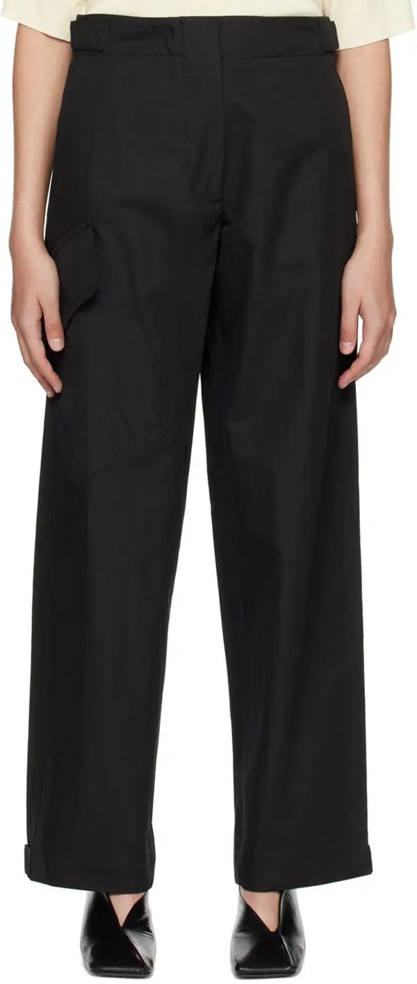Studio Nicholson High-waisted Tailored Cargo Pants