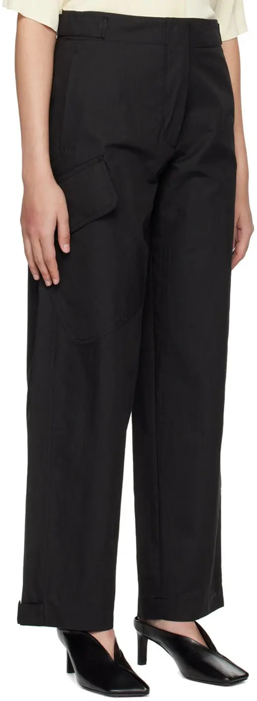 Studio Nicholson High-waisted Tailored Cargo Pants